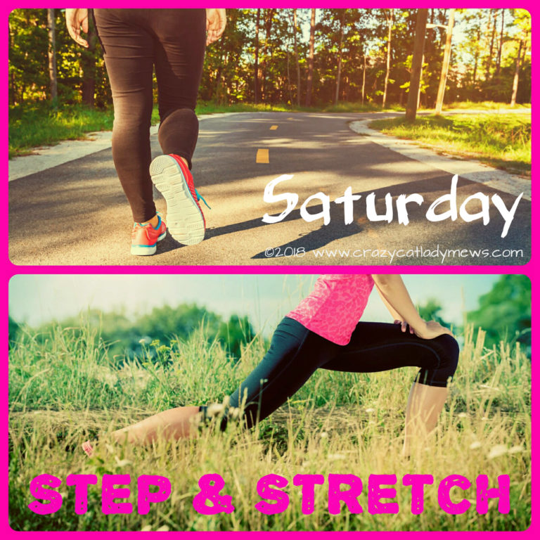 Saturday Step and Stretch | Crazy Cat Lady Mews